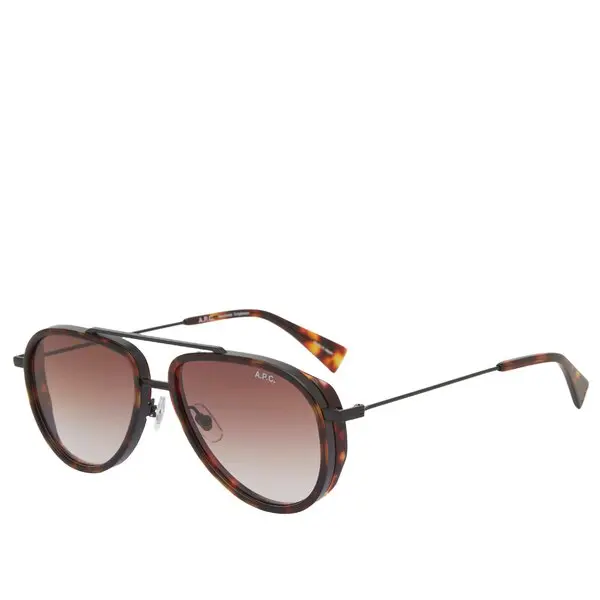 A.p.c. Sterling Sunglasses - Brown