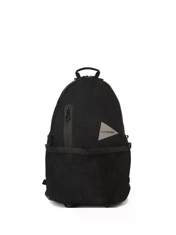 AND WANDER Logo Print Backpack