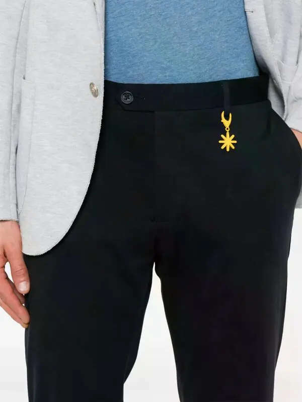MANUEL RITZ Logo-appliqué Trousers