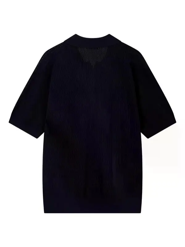 STUDIO TOMBOY Ribbed Polo Top
