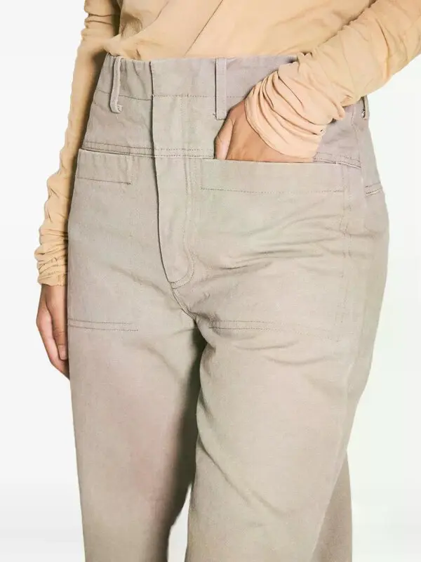 ENTIRE STUDIOS Cotton Flared Trousers