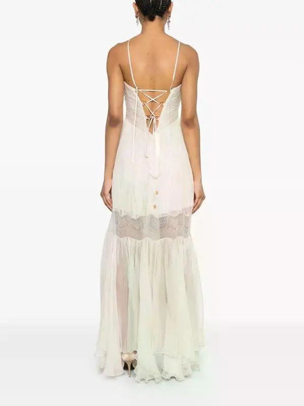 MARIA LUCIA HOHAN Jara Maxi Dress - Neutrals