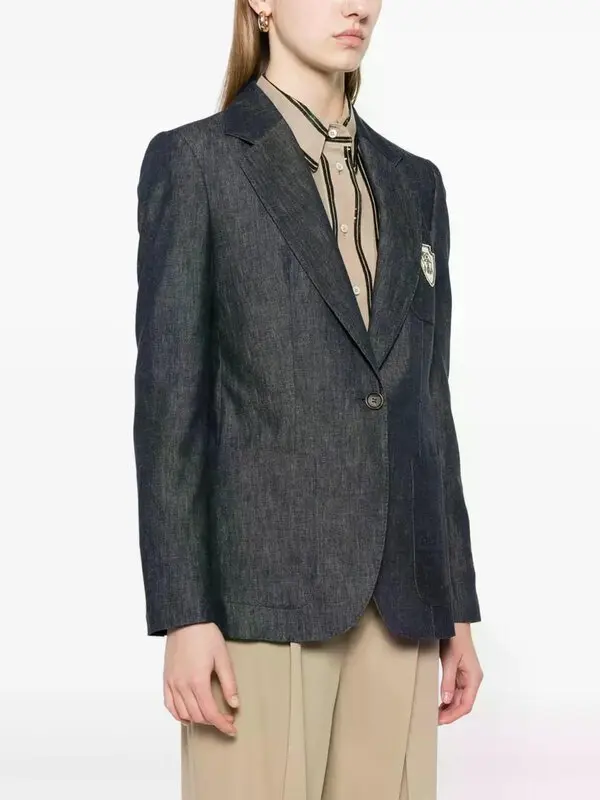 Brunello Cucinelli Chambray Blazer