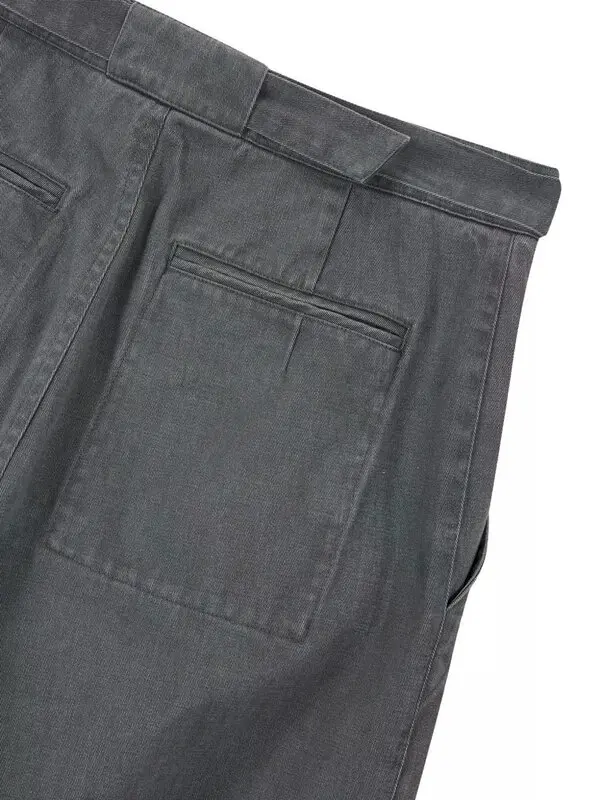 STUDIO TOMBOY High-waisted Cargo Trousers - Grey