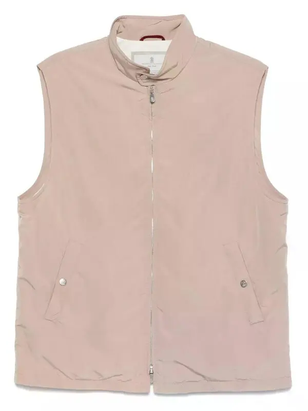 Brunello Cucinelli Padded Gilet - Neutrals
