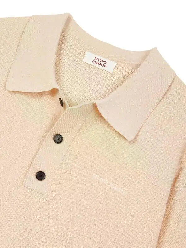 STUDIO TOMBOY Short-sleeve Polo Top
