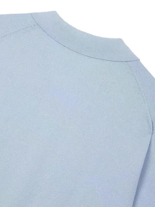 STUDIO TOMBOY Ribbed Polo - Blue