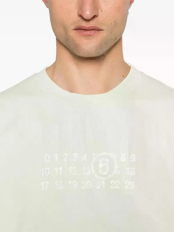 MAISON MARGIELA Numbers-print Sweatshirt