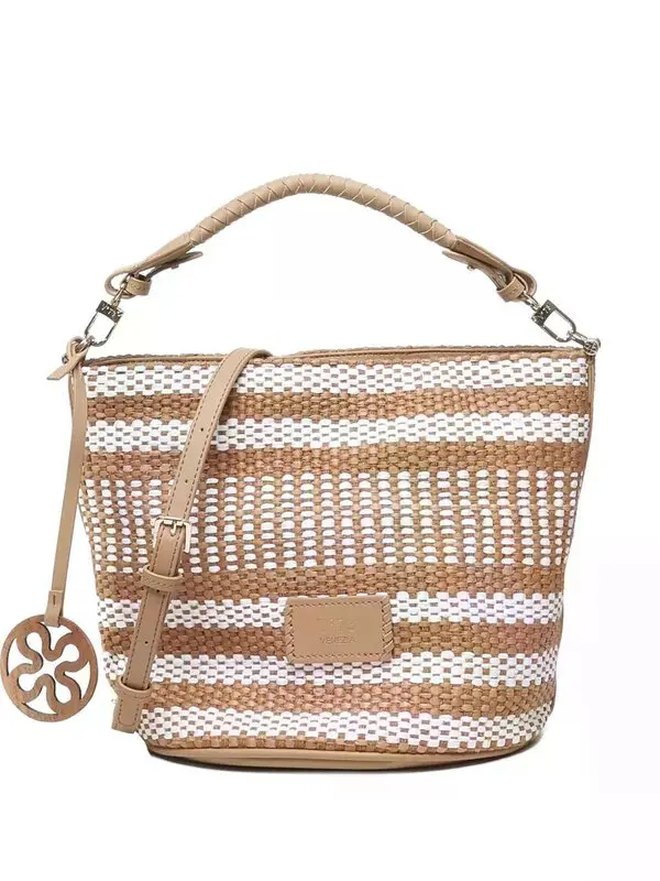 V°73 Stefanie Woven Bucket Bag