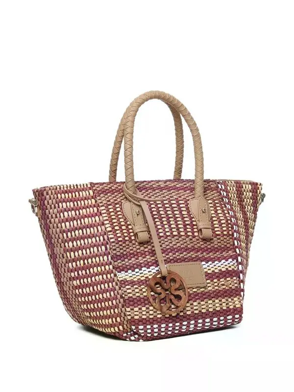 V°73 Stefanie Woven Tote Bag
