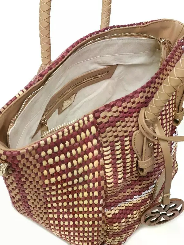V°73 Stefanie Woven Tote Bag