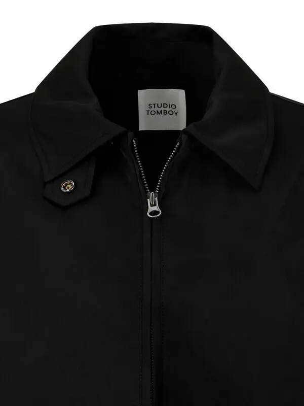STUDIO TOMBOY Hooded Utility Jacket - Black