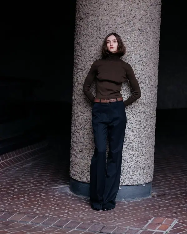Veronica De Piante Evanne Turtleneck - Olive