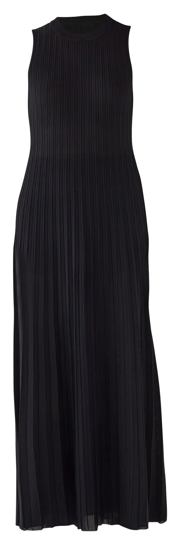 Veronica De Piante Zeta Dress In Silk Crepe - Black
