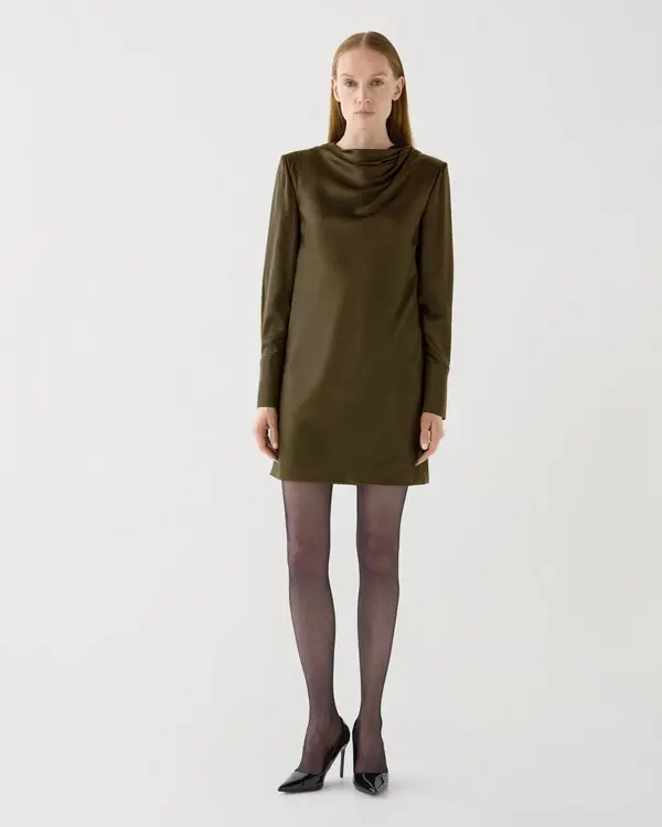 Veronica De Piante Amal Mini Dress - Olive