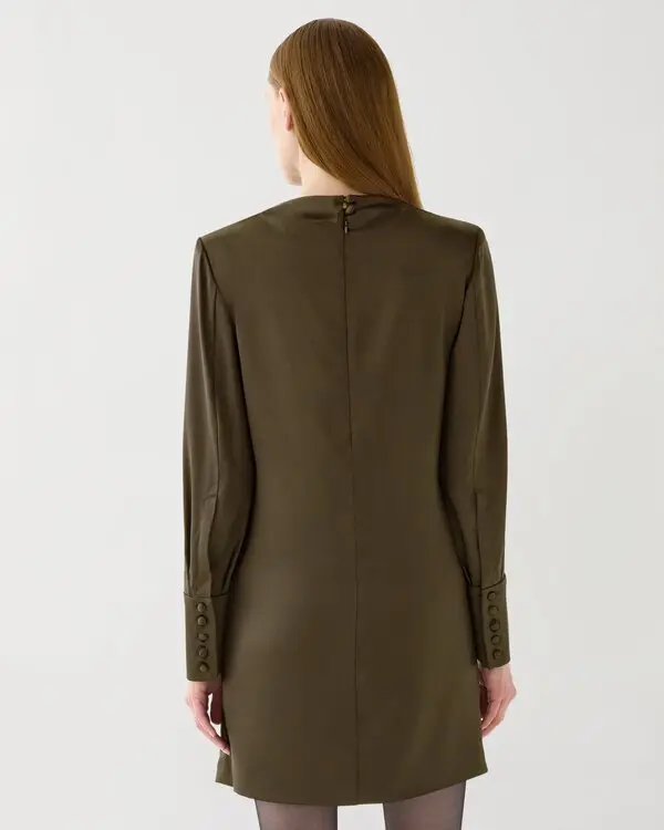 Veronica De Piante Amal Mini Dress - Olive