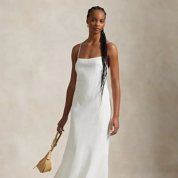 a line dress with puff sleeves A-Line Wedding Dress with Puffy Sleeves – HAREM's Brides main image 1