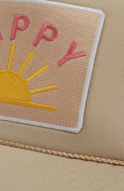 FRIDAY FEELIN’ Happy Patch Trucker Hat