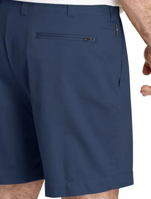 OAK HILL BY DXL Big & Tall Tech Shorts - Navy