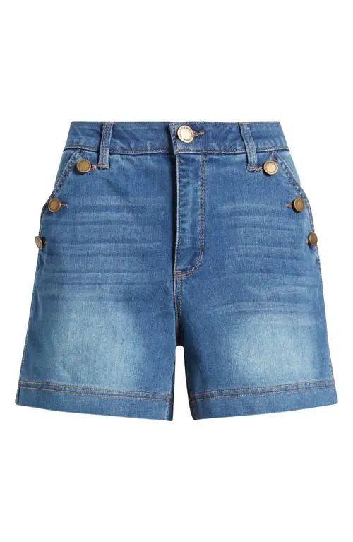 Wit & Wisdom Skyrise Denim Sailor Shorts