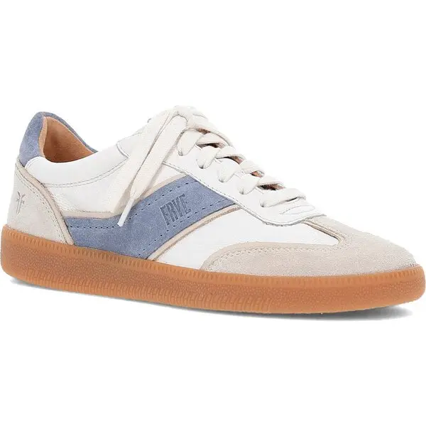 Frye Milly Low Top Sneakers - Ivory Azul