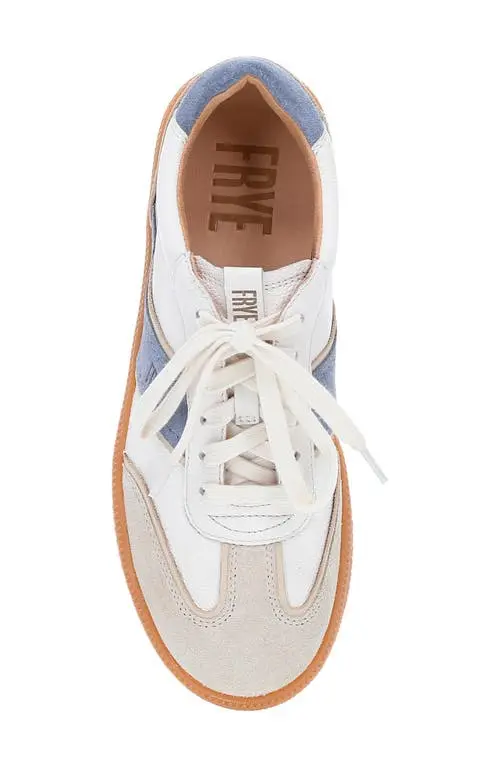 Frye Milly Low Top Sneakers - Ivory Azul