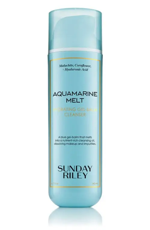 Sunday Riley Aquamarine Melt Hydrating Gel-balm Cleanser - No Color
