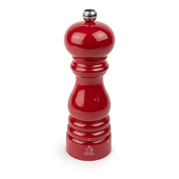 PEUGEOT Paris Uselect Wood Pepper Grinder, 7 - Red