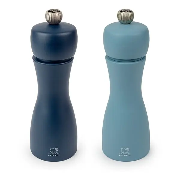 PEUGEOT Tahiti Duos Salt And Pepper Mill Set, 6 - Blue