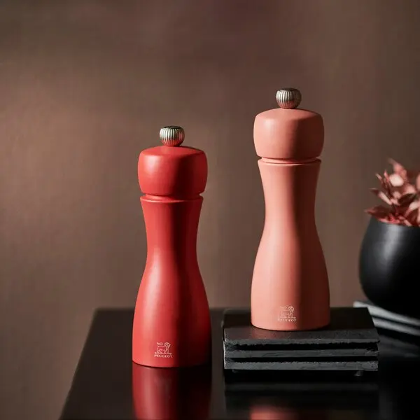 PEUGEOT Tahiti Duos Salt And Pepper Mill Set, 6 - Orange