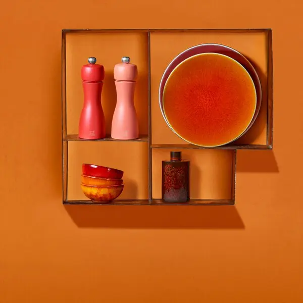 PEUGEOT Tahiti Duos Salt And Pepper Mill Set, 6 - Orange