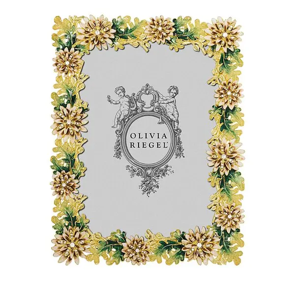 OLIVIA RIEGEL Floret Frame, 5 X 7 - Gold