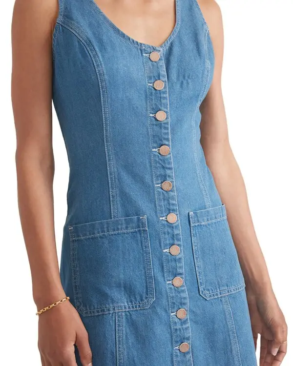 white christmas dresses Daisy Denim Dress main image 0