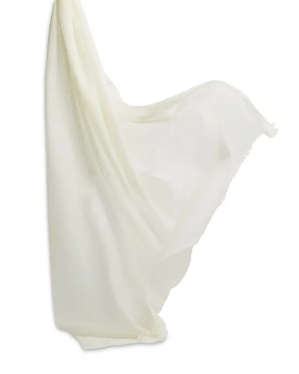 REISS Heidi Plain Wool-blend Lightweight Scarf