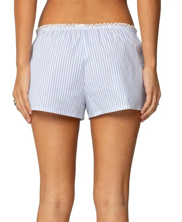 EDIKTED Striped Shorts