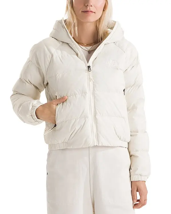 The North Face Hydrenalite Down Hoodie - White Dune