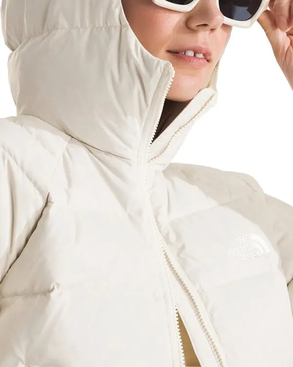 The North Face Hydrenalite Down Hoodie - White Dune