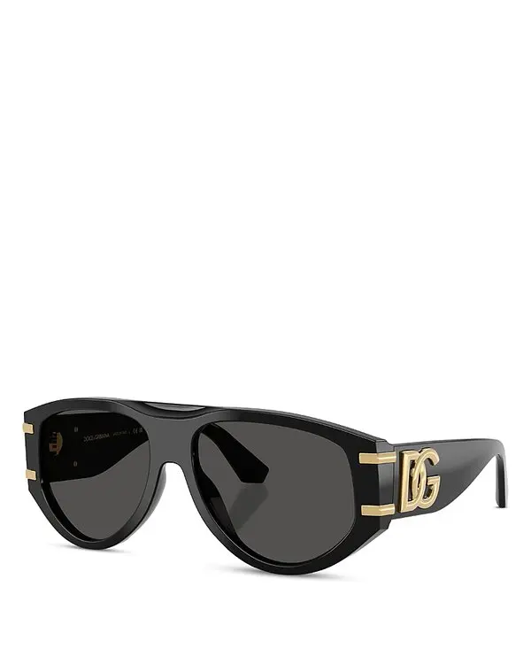 Dolce & Gabbana Aviator Sunglasses - Black