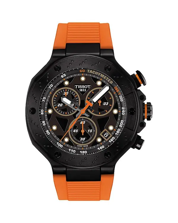 TISSOT T-race Chronograph 45mm - Black/orange
