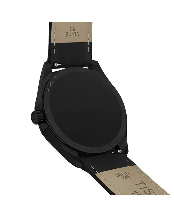 TISSOT Prc100 39mm Solar Watch - Black/black