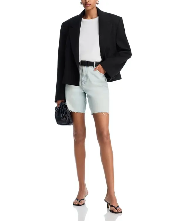 Aqua Bermuda Shorts