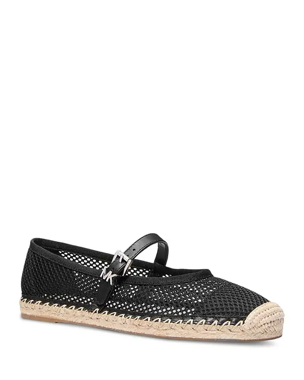 Michael Kors Lynn Espadrille Ballet Flats - Black