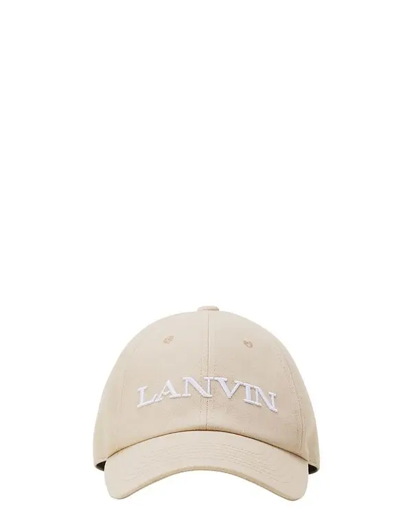 LANVIN Cotton Cap - Beige