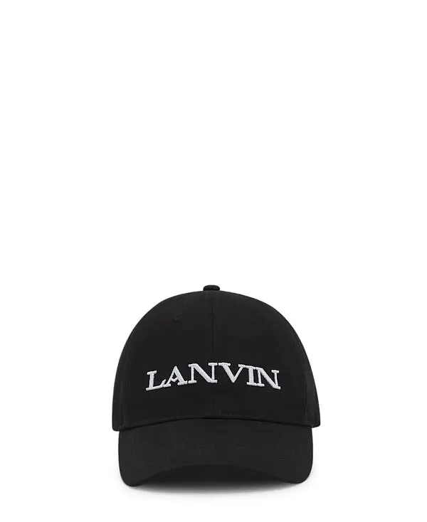 LANVIN Cotton Cap - Black