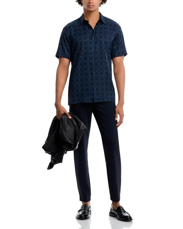 Theory Terrence Pants In Precision Ponte - Baltic