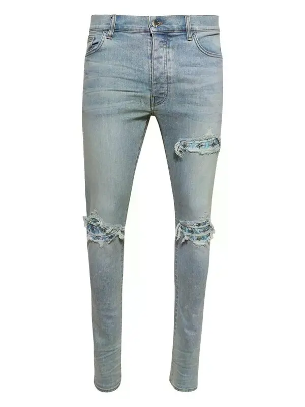 Amiri Starburst Mx1 Jeans - Blue