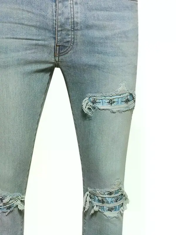 Amiri Starburst Mx1 Jeans - Blue