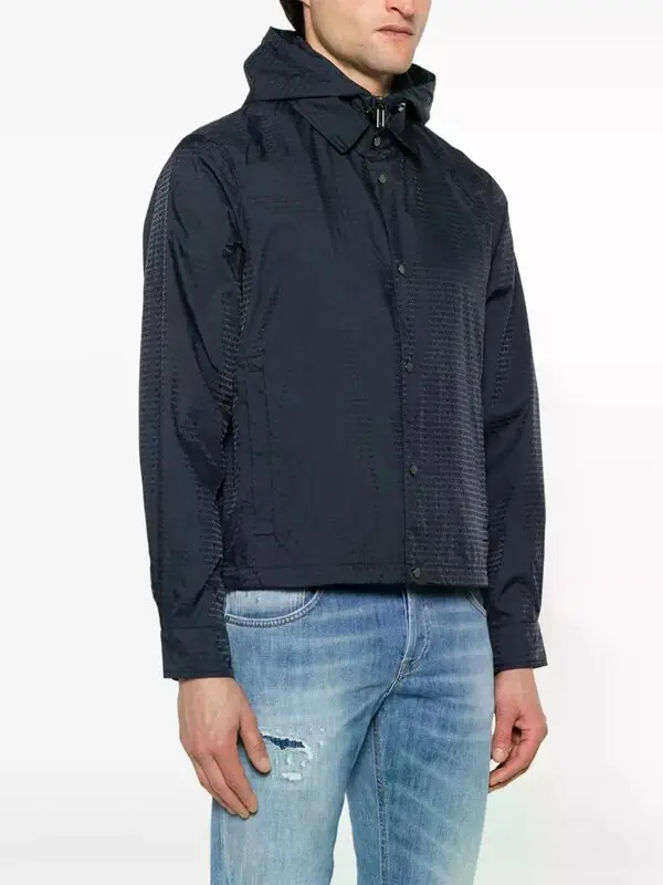 Emporio Armani Logo-pattern Jacket