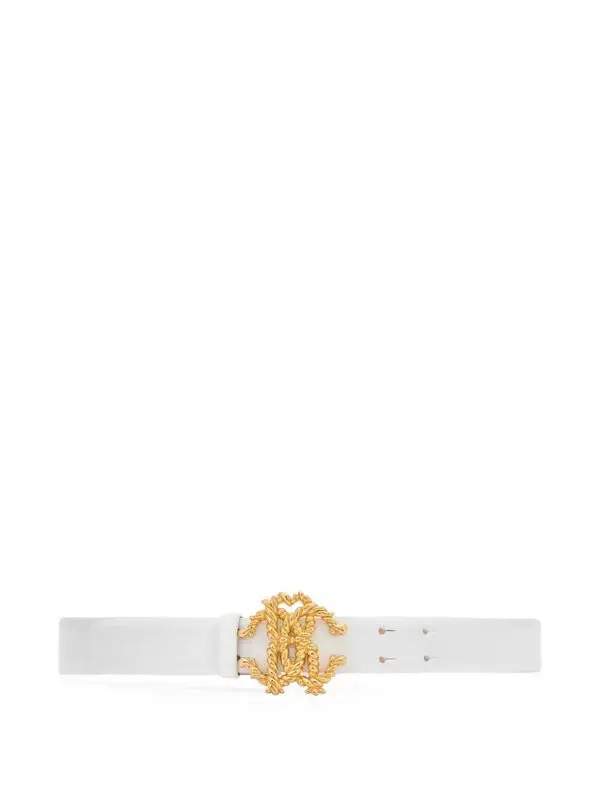 Roberto Cavalli Twisted-logo Belt