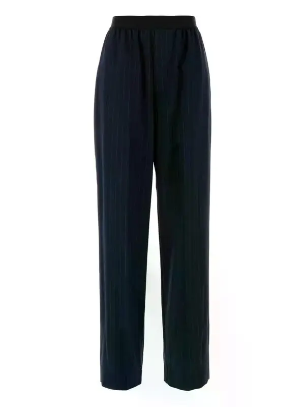 Balenciaga Embroidered Wool Trousers